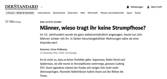 Feines für die Beine | Österreichische Intoleranz